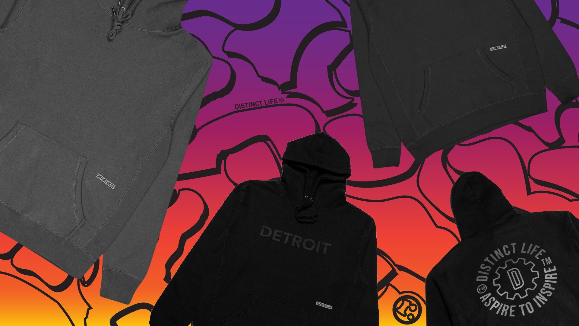 HOODIES – DISTINCT LIFE